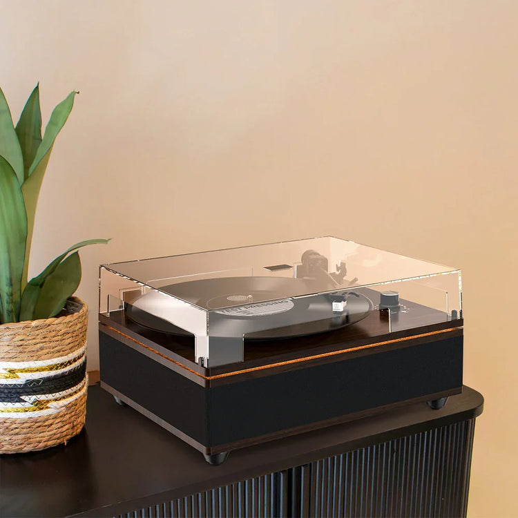 R512 High Quality Bluetooth Record Player with HiFi Speakers ...
