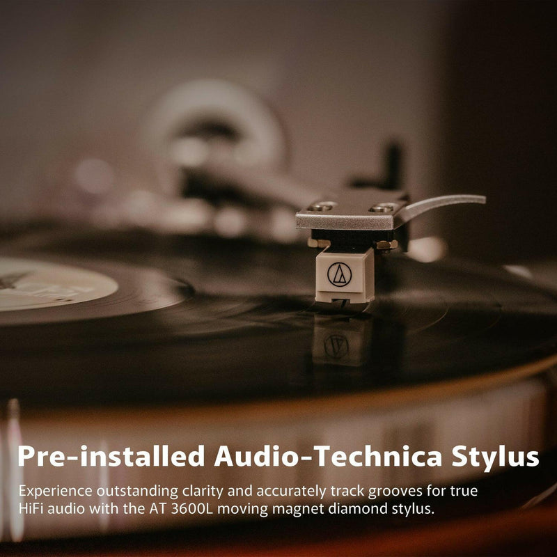 Retrolife Bluetooth Turntable with Moving Magnetic Cartridge HQKZ-006 ...