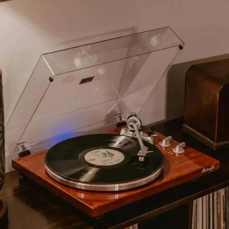 Retrolife Bluetooth Turntable with Moving Magnetic Cartridge HQKZ-006 ...