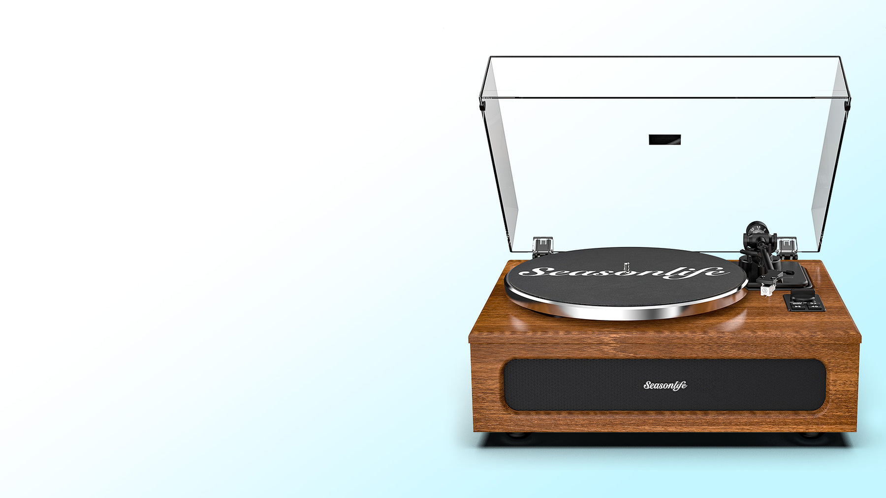 Bluetooth All-in-One Record Player with Built-in Speakers HQ-KZ018 ...