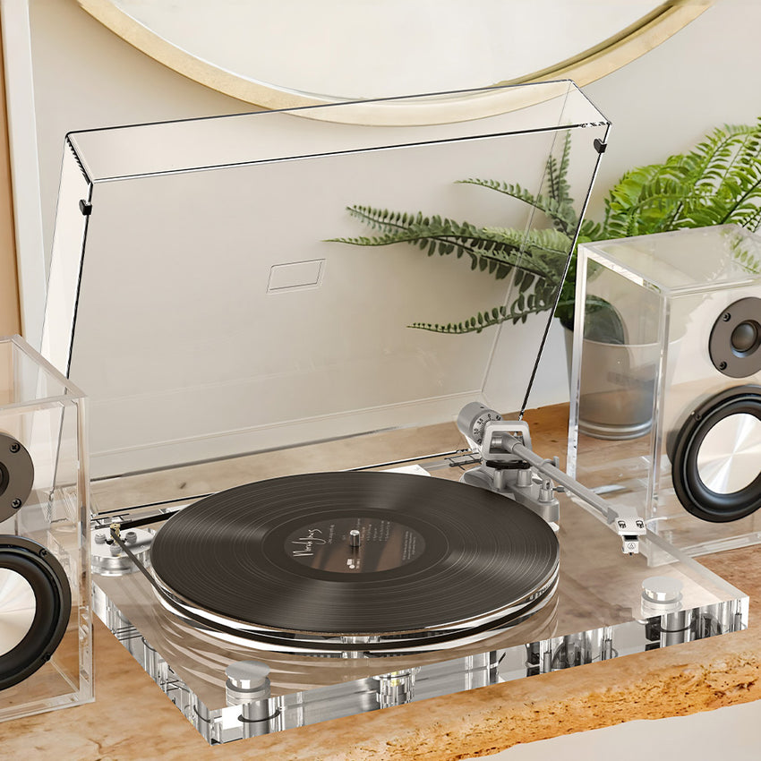 Audiophile Bluetooth Output Turntable with ATN3600L MM Stylus ICE1 ...