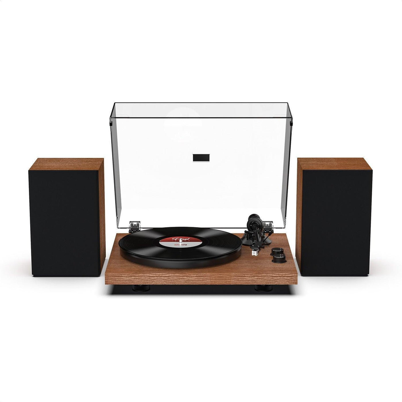 Premium Turntable and Speaker Set, Vintage Record Player System ...