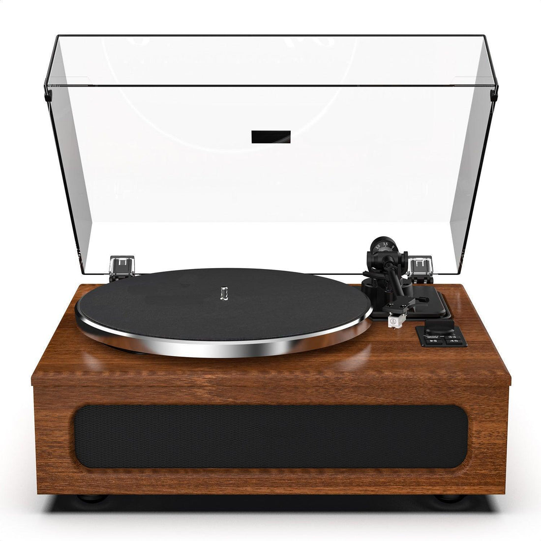 Bluetooth All-in-One Record Player with Built-in Speakers HQ-KZ018 ...