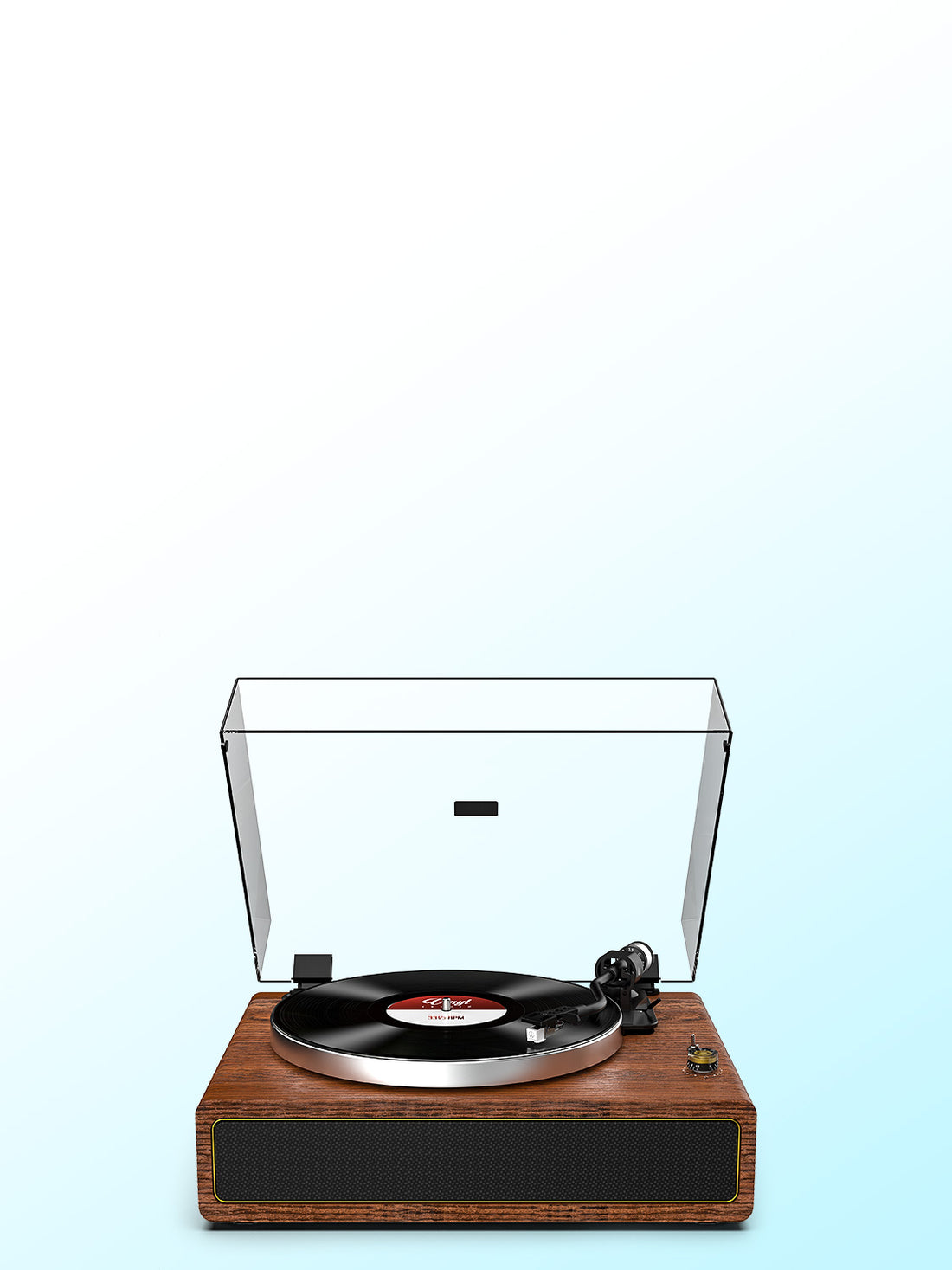 Retrolife Vintage Bluetooth Record Player with Built-In Stereo Speakers ...