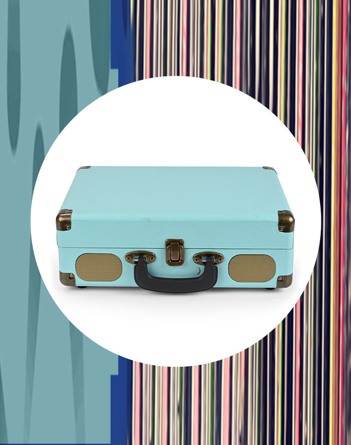 Portable Record Player | Suitcase Turntable with Speaker | Retrolife ...